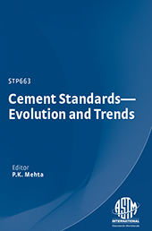 | Cement Standards—Evolution and Trends | Selected Technical Papers ...