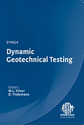 Dynamic Geotechnical Testing | Selected Technical Papers | ASTM ...