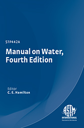 Index | Manual on Water | Selected Technical Papers | ASTM International