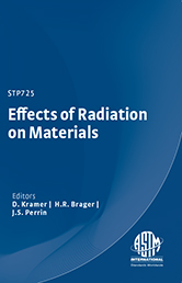 Effects of Radiation on Materials | Selected Technical Papers | ASTM ...