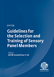 Chapter 3—Training of Sensory Panel Members | Guidelines for the ...