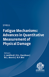 Crack Tip Geometry for Fatigue Cracks Grown in Air and Vacuum | Fatigue ...