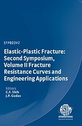 Evaluation of the Elastic-Plastic Fracture Mechanics Methodology on the ...