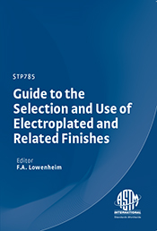 Guide to the Selection and Use of Electroplated and Related Finishes ...