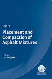 Placement and Compaction of Asphalt Mixtures | Selected Technical ...
