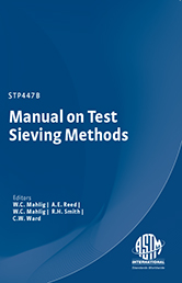 Manual on Test Sieving Methods | Selected Technical Papers | ASTM ...