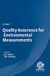 Quality Assurance for Environmental Measurements | Selected Technical ...