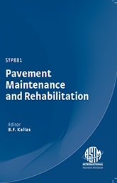 Overview | Pavement Maintenance and Rehabilitation | Selected Technical Papers | ASTM International