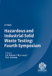 References | Hazardous and Industrial Solid Waste Testing: Fourth ...