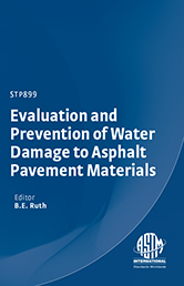 The Use of Water Immersion Tests in the Evaluation of the Effects of ...
