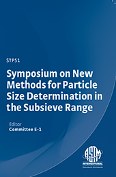 Methods for Determining Particle Size Distribution | Symposium on New ...
