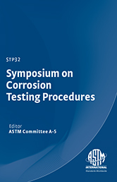 Front Matter | Symposium on Corrosion Testing Procedures | Selected ...