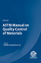 ASTM Manual on Quality Control of Materials | Selected Technical Papers ...