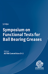 Front Matter | Symposium on Functional Tests for Ball Bearing Greases ...