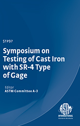Stress-Strain Tests on Various Cast Iron Beam Sections | Symposium on ...