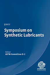 Introduction | Symposium on Synthetic Lubricants | Selected Technical ...