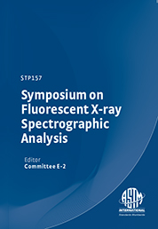 Symposium on Fluorescent X-ray Spectrographic Analysis | Selected ...