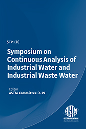 Symposium on Continuous Analysis of Industrial Water and Industrial ...