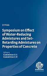 Summary | Symposium on Effect of Water-Reducing Admixtures and Set ...