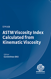 ASTM Viscosity Index Calculated from Kinematic Viscosity | Selected ...