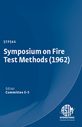 Fire Endurance Tests of Wall and Partition Assemblies | Symposium on ...