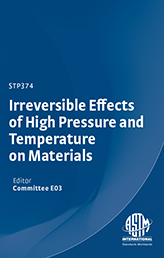 Irreversible Effects of High Pressure and Temperature on Materials ...