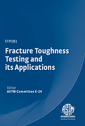 Fracture Toughness Testing and its Applications | Selected Technical ...