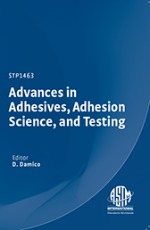 Advances in Adhesives, Adhesion Science, and Testing | Selected ...