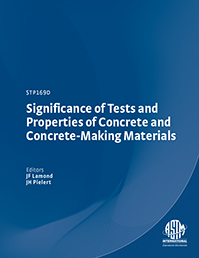 Significance of Tests and Properties of Concrete and Concrete-Making ...