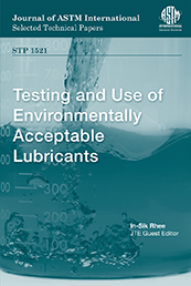 Characteristics of Base Fluid in Environmentally Acceptable Lubricants ...