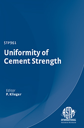 Author Index | Uniformity of Cement Strength | Selected Technical ...