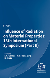 Subject Index | Influence of Radiation on Material Properties: 13th ...