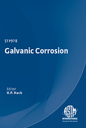 Galvanic Corrosion | Selected Technical Papers | ASTM International