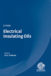 Front Matter | Electrical Insulating Oils | Selected Technical Papers ...