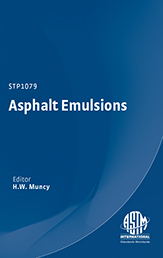 Overview | Asphalt Emulsions | Selected Technical Papers | ASTM ...