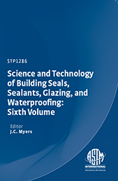 Adhesion Properties of Sealants in Resealed Joints | Science and ...