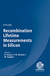 Measurement of Minority Carrier Recombination Lifetime in Silicon ...
