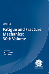 Fatigue and Fracture Mechanics: 30th Volume | Selected Technical Papers ...