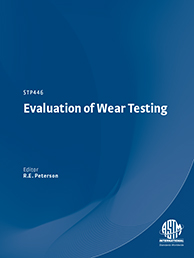 Various Modes of Wear and Their Controlling Factors | Evaluation of ...