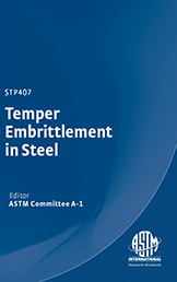 Temper Brittleness—An Interpretive Review | Temper Embrittlement in ...