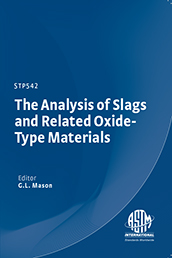 X-Ray Emission Spectrometer Analysis of Slags and Related Materials ...