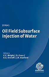 Oil Field Subsurface Injection of Water | Selected Technical Papers ...